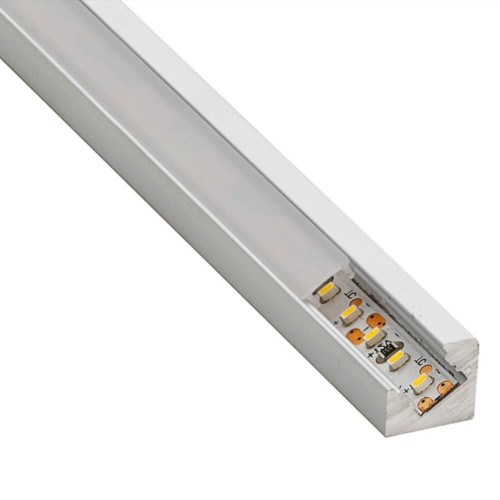 Integrated LED Linear Batten - Surface - TEXAS - SILVER -24V- 0,5m - 1 ...