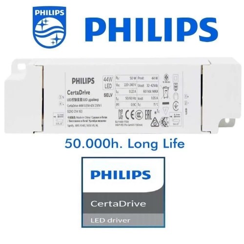 LED Panel 60x60 40W - Philips Certa Driver - IP65 - CCT