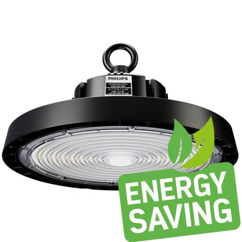 100W LED High Bay 180LM UFO ITALY PHILIPS XITANIUM - 1-10V DIM